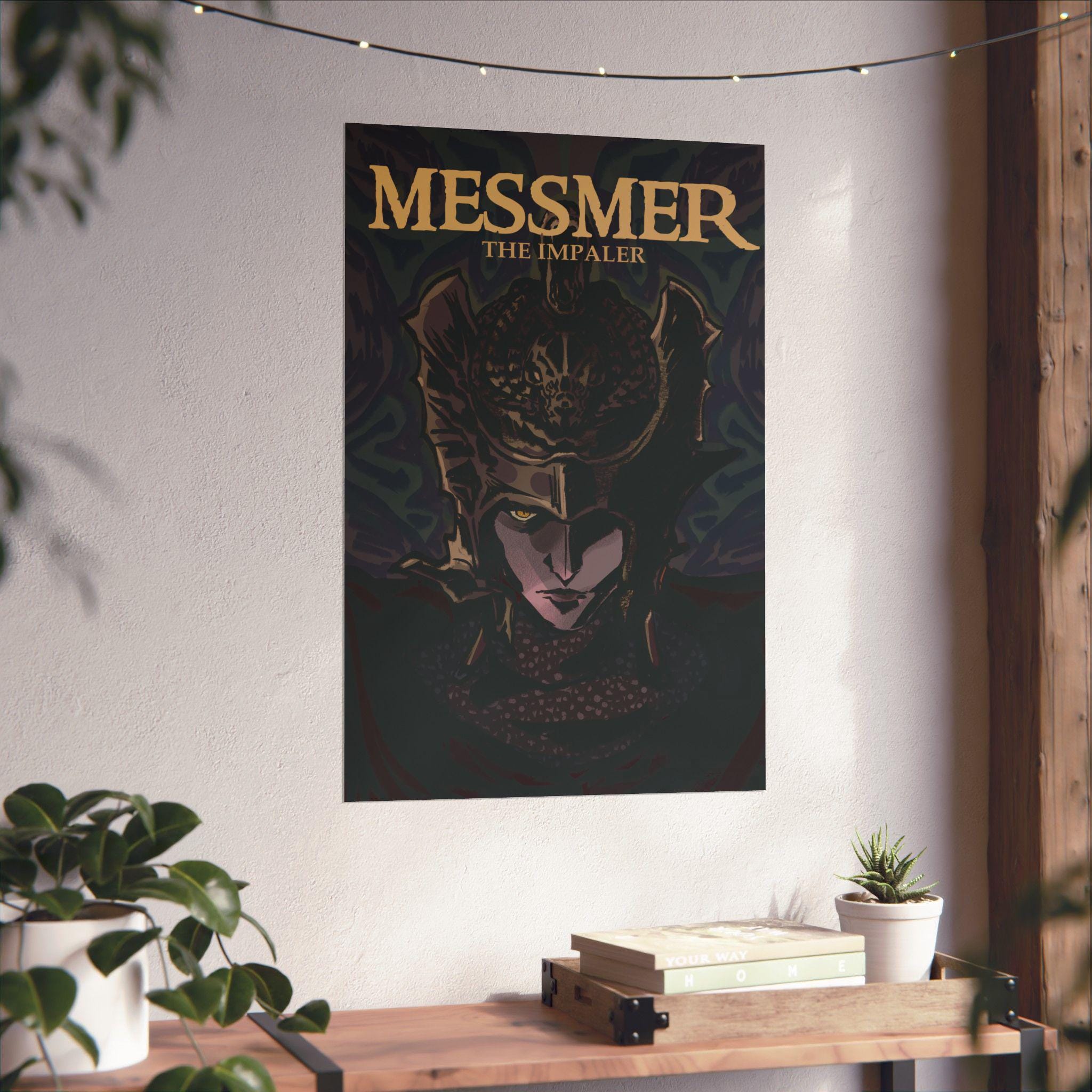 Messmer Elden Ring Poster, Game Wall Decor, Gaming Room, Fantasy Art ...