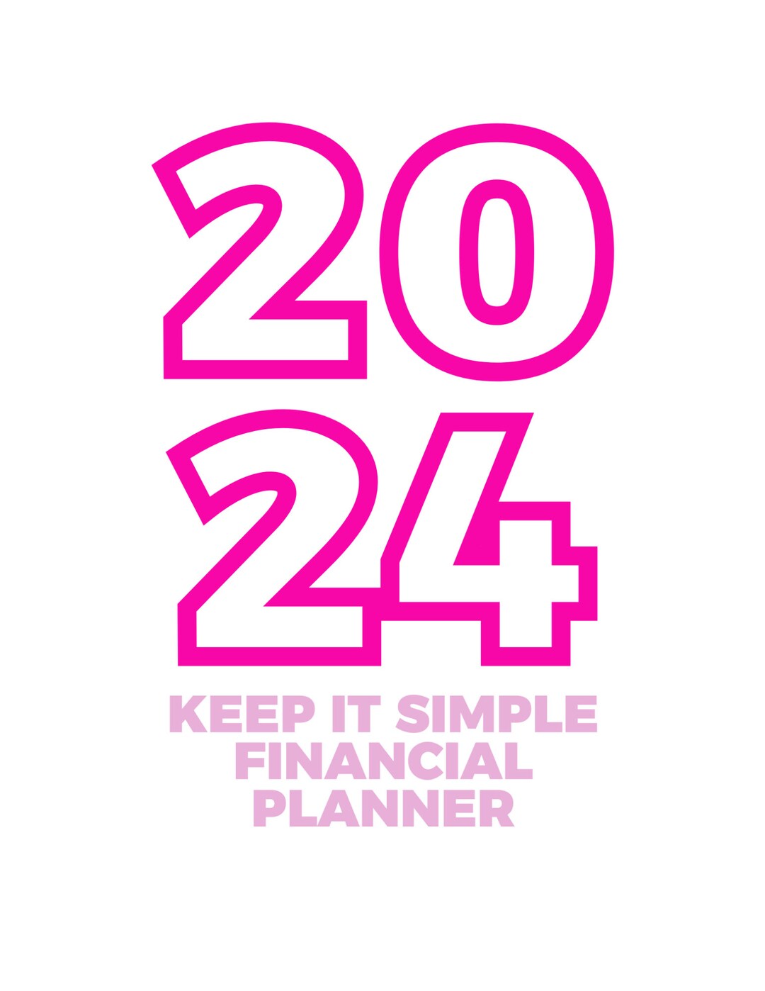 2024 Digital Planner, Financial Planner, Downloadable Financial Planner ...