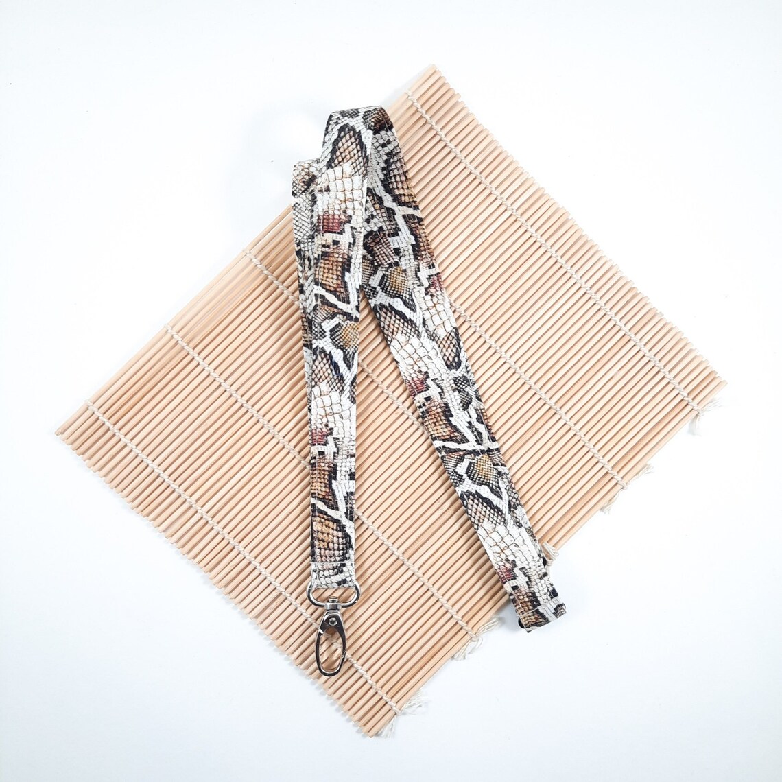 Sand Snake Scale Lanyard Animal Skin Key Holder Name Badge - Etsy UK