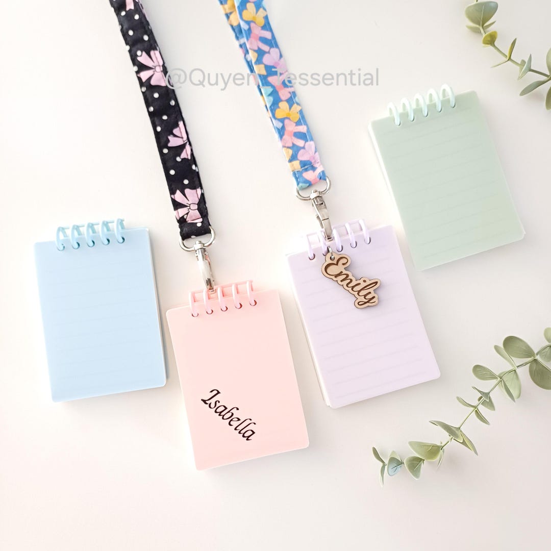 Personalized A7 Mini Notebook Spiral Bound Pocket Notepad - Etsy