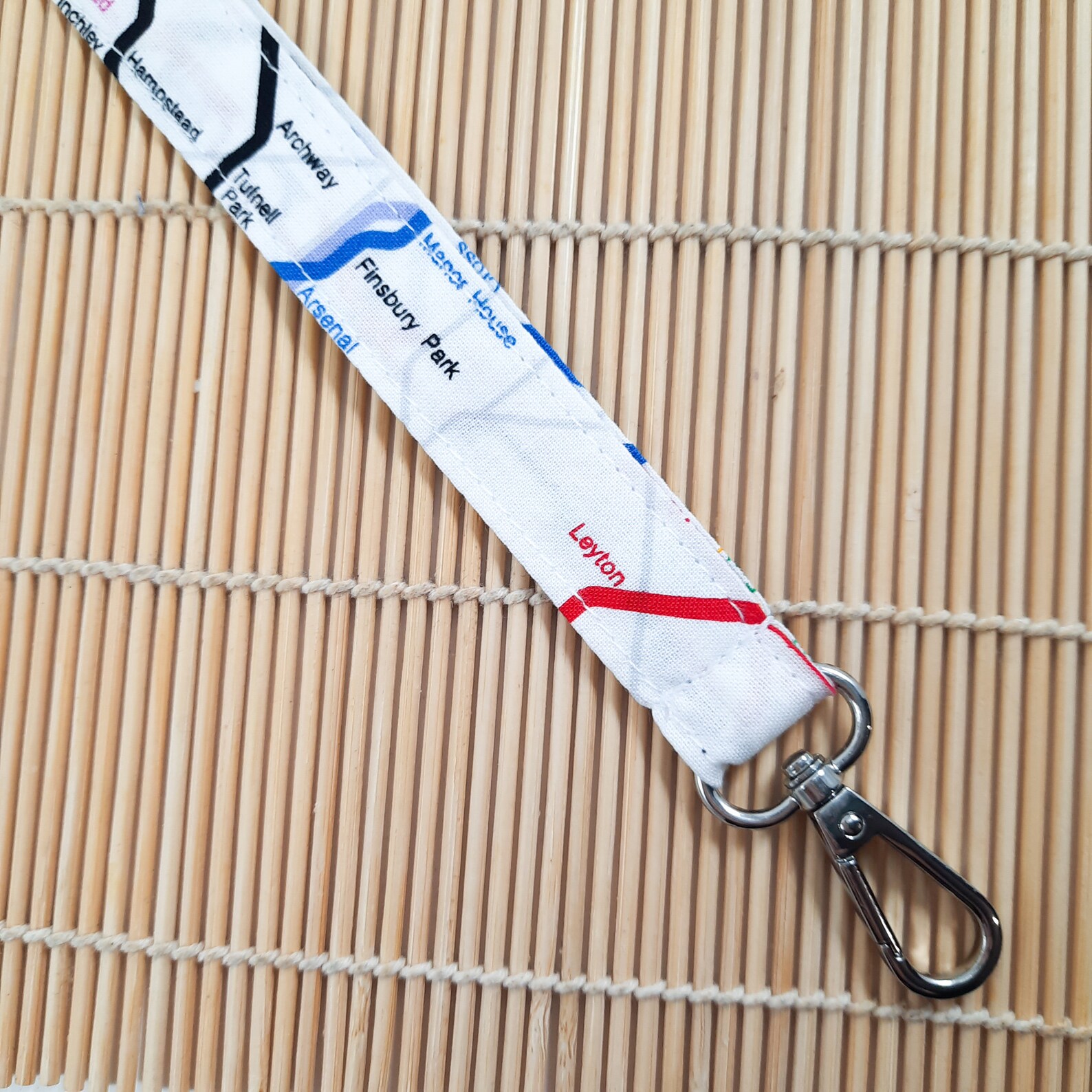 London Underground Map Lanyard Tube Map Lanyard Breakaway ID - Etsy UK