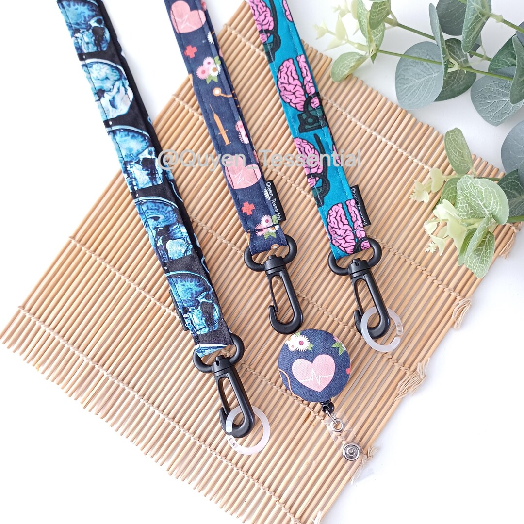 MRI Safe Cotton Lanyard: Xray Tech, Medical Accessory - Etsy