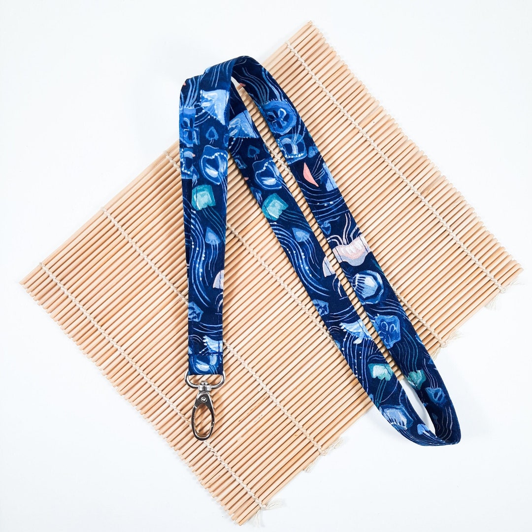 Jelly Fish Lanyard, Sea Life Lanyard Holder, Breakaway Id Holder ...