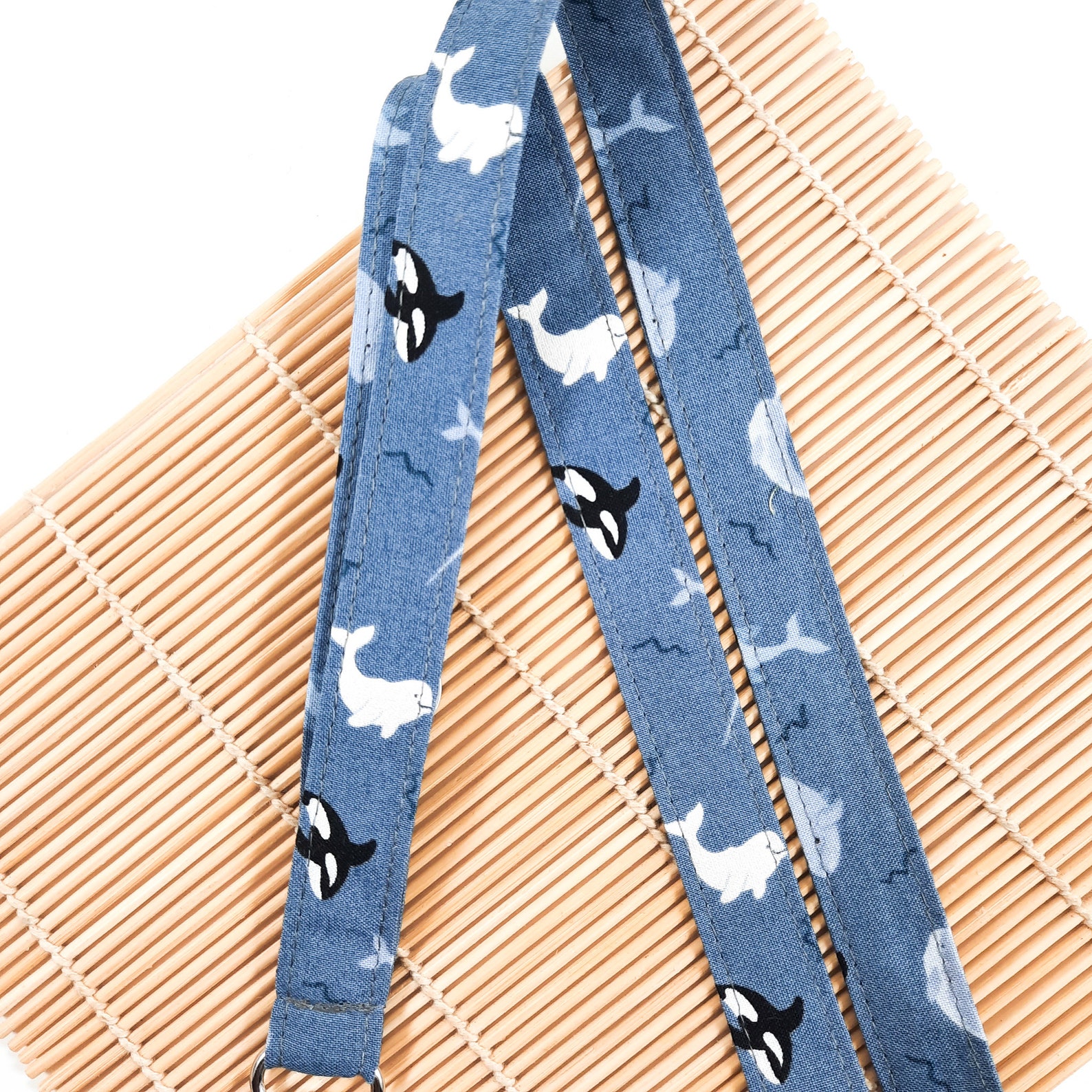 Whales Lanyard, Wildlife Lanyard, Breakaway Id Holder, Fabric Key Chain ...