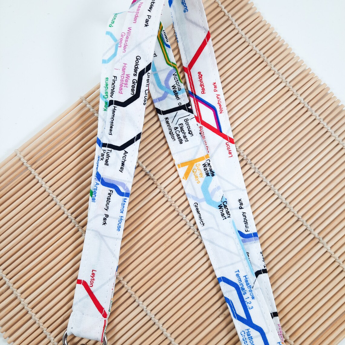 London Underground Map Lanyard Tube Map Lanyard Breakaway ID - Etsy UK