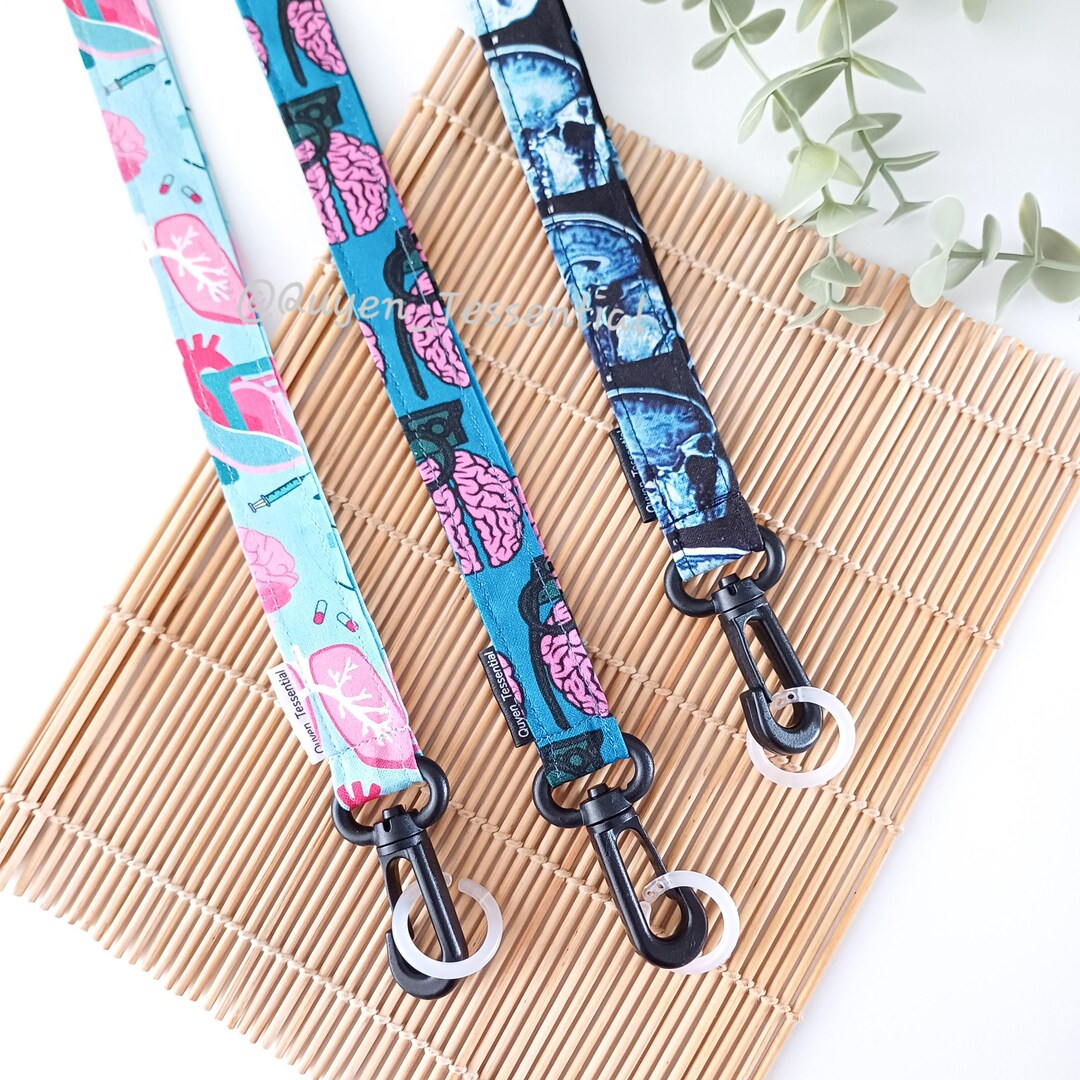 57 Pattern! MRI Tech Lanyard, MRI Safe Lanyard With Plastic Swivel Hook ...
