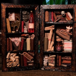 Miniature Libraries - Miniatuurbibliotheken - Victorian-mini Books - Etsy