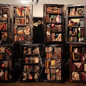 Miniature Libraries - Miniatuurbibliotheken - Victorian-mini Books - Etsy