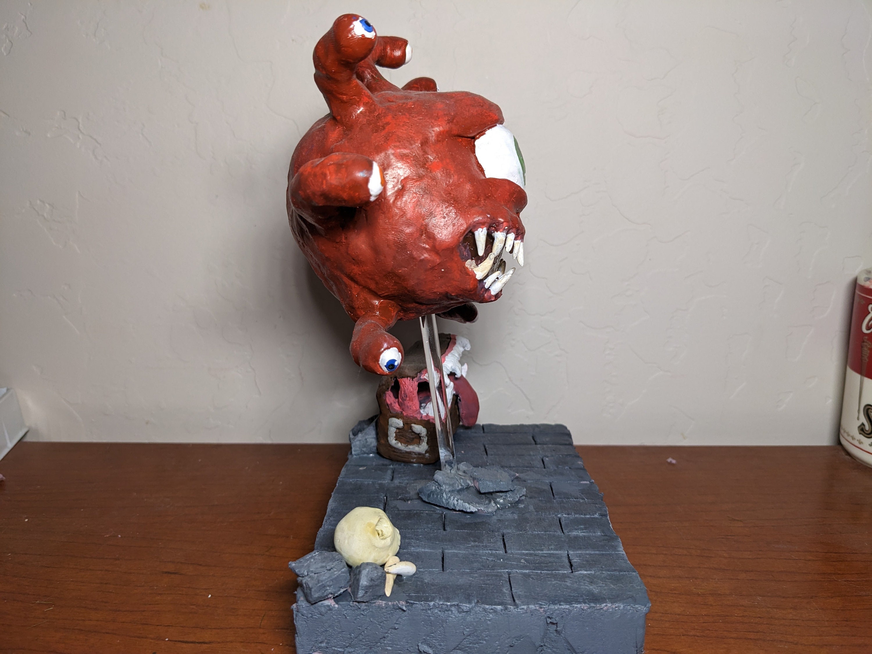 Beholder Sculpture With Mimic and Base - Etsy