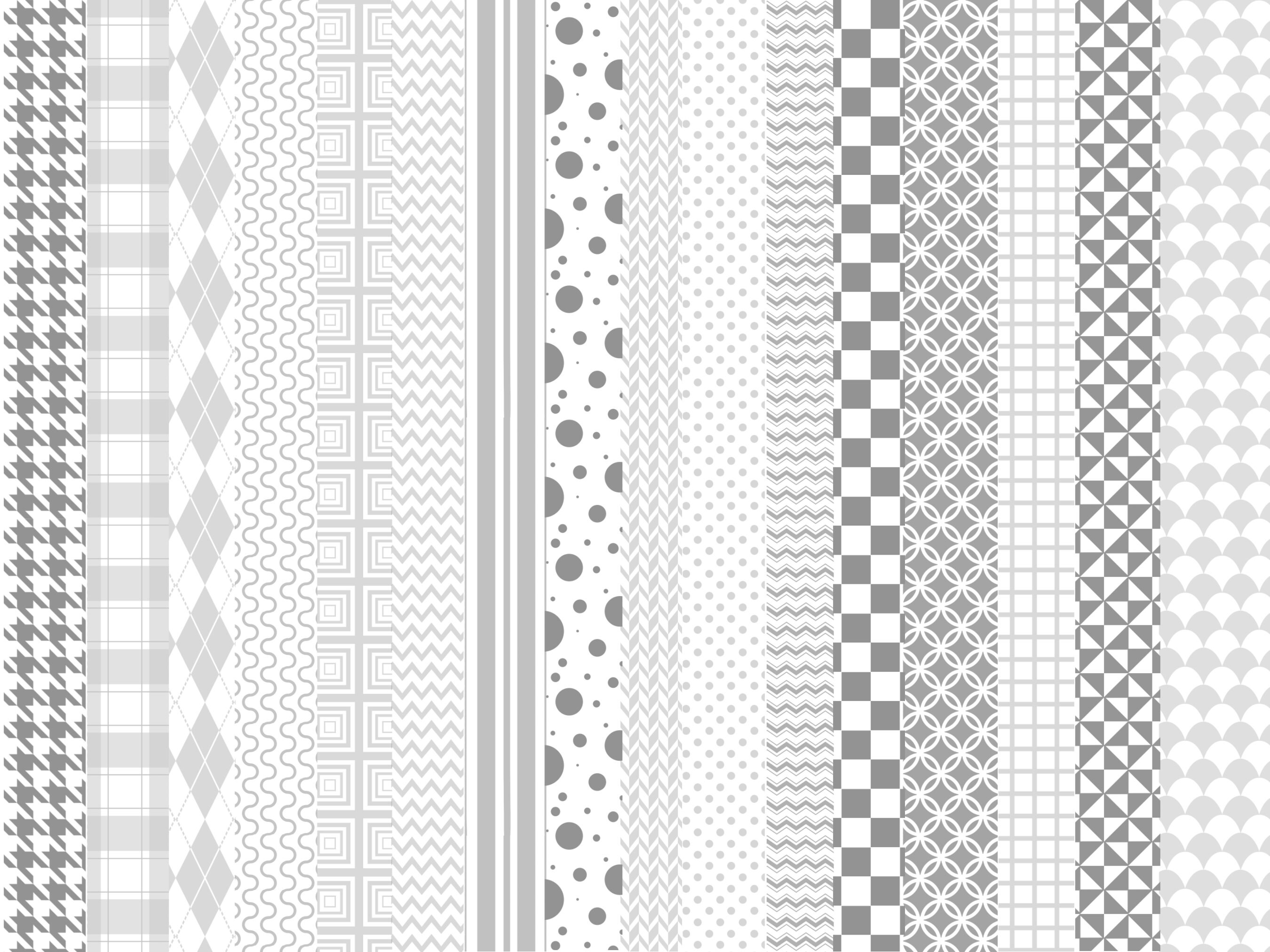 40 Seamless Pattern Procreate Brushes - Etsy