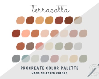 Digital Color Palette for Procreate App Candy Gum Ball - Etsy