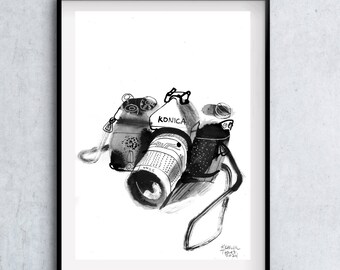 Ink Paintings - Etsy UK