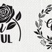 Flower Growth SVG Bundle | Positive Home Decor (digital Download) - Etsy