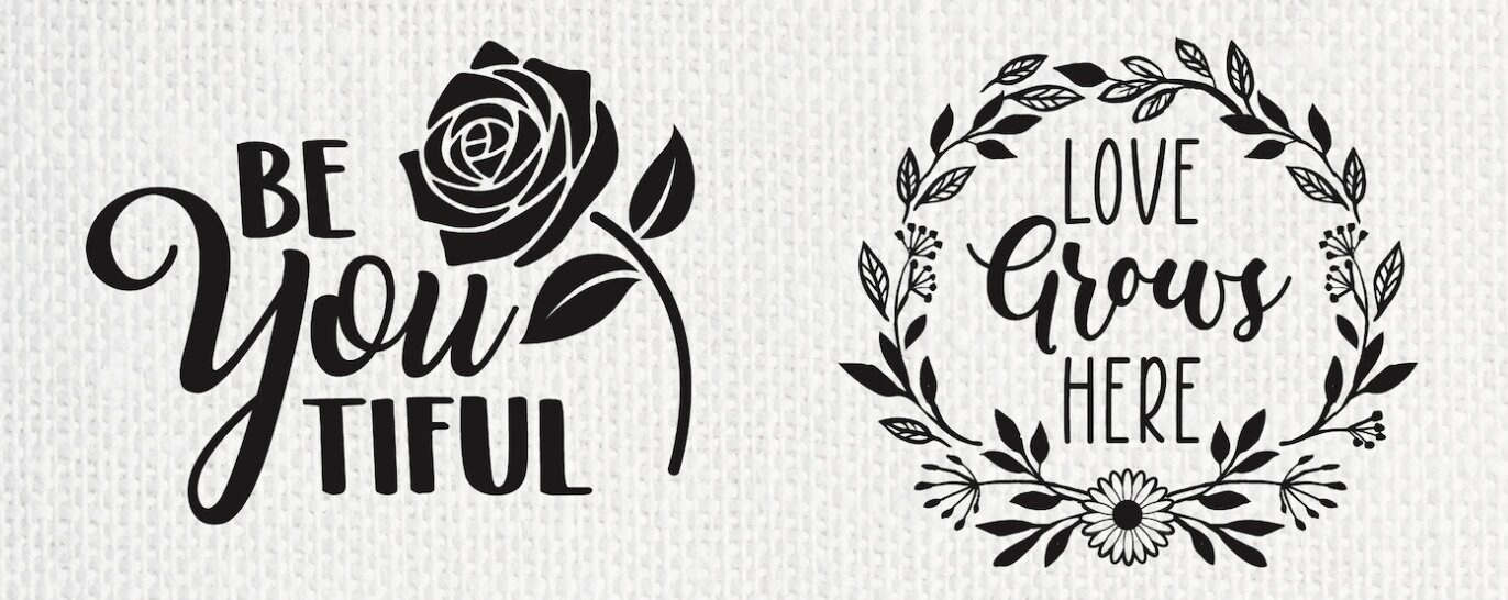 Flowers / Growth Svg Grow in Love Grow Positive Thoughts | Etsy