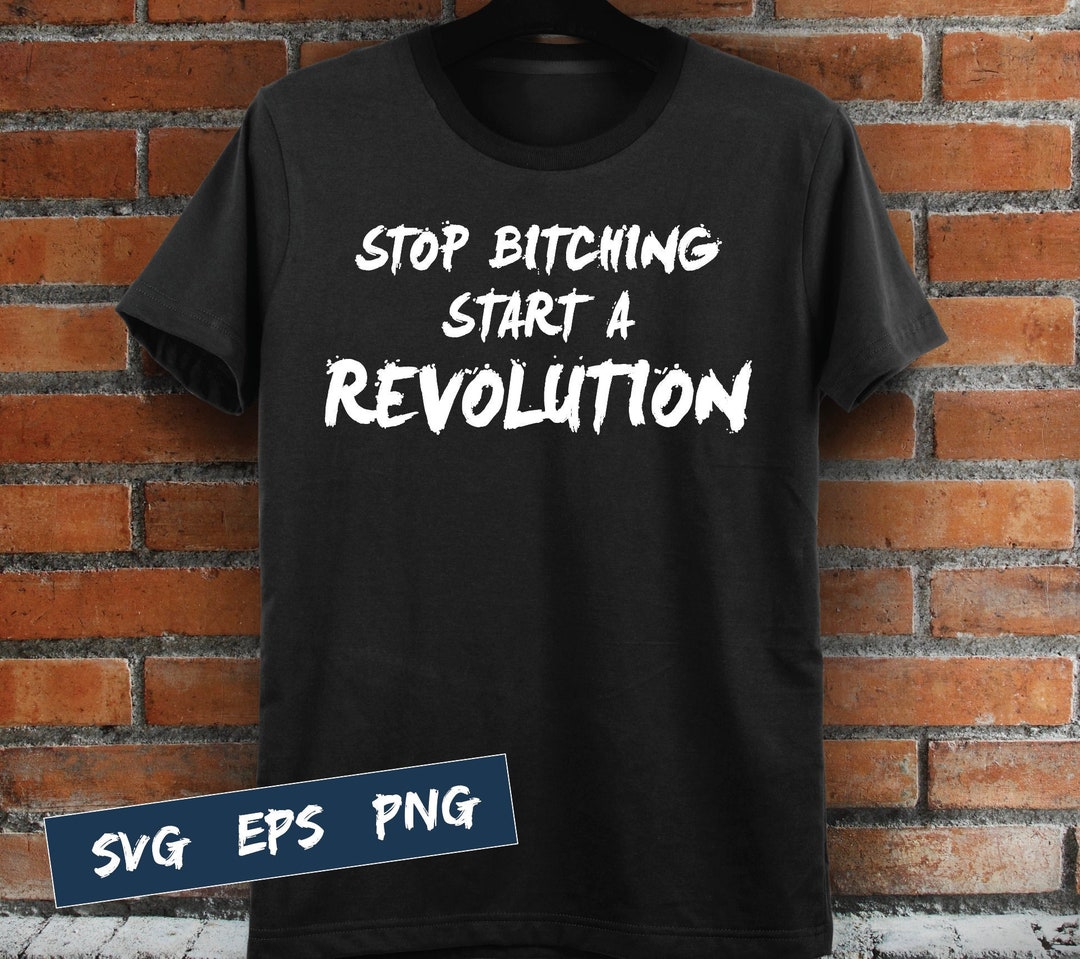 Revolution T-shirt Svg Png Eps - Activist Digital Download - Etsy