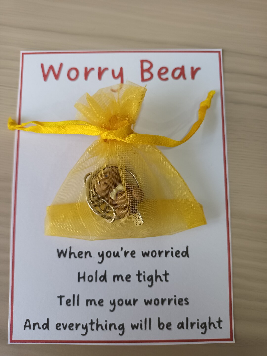 Worry Bear - Etsy UK