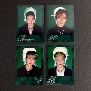 Stray Kids Oddinary Green Fanmade Photocards | Bang Chan | Lee Know ...