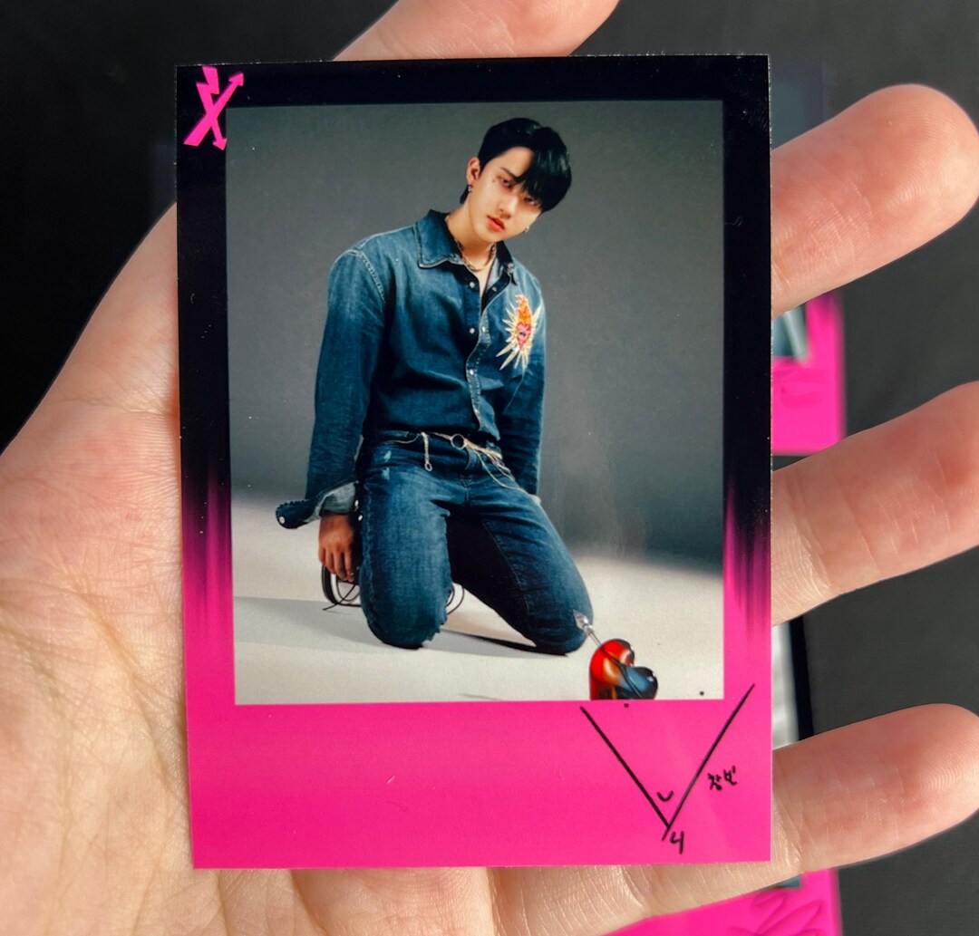 Stray Kids MAXIDENT Heart Fanmade Photocards | Bang Chan | Lee Know ...