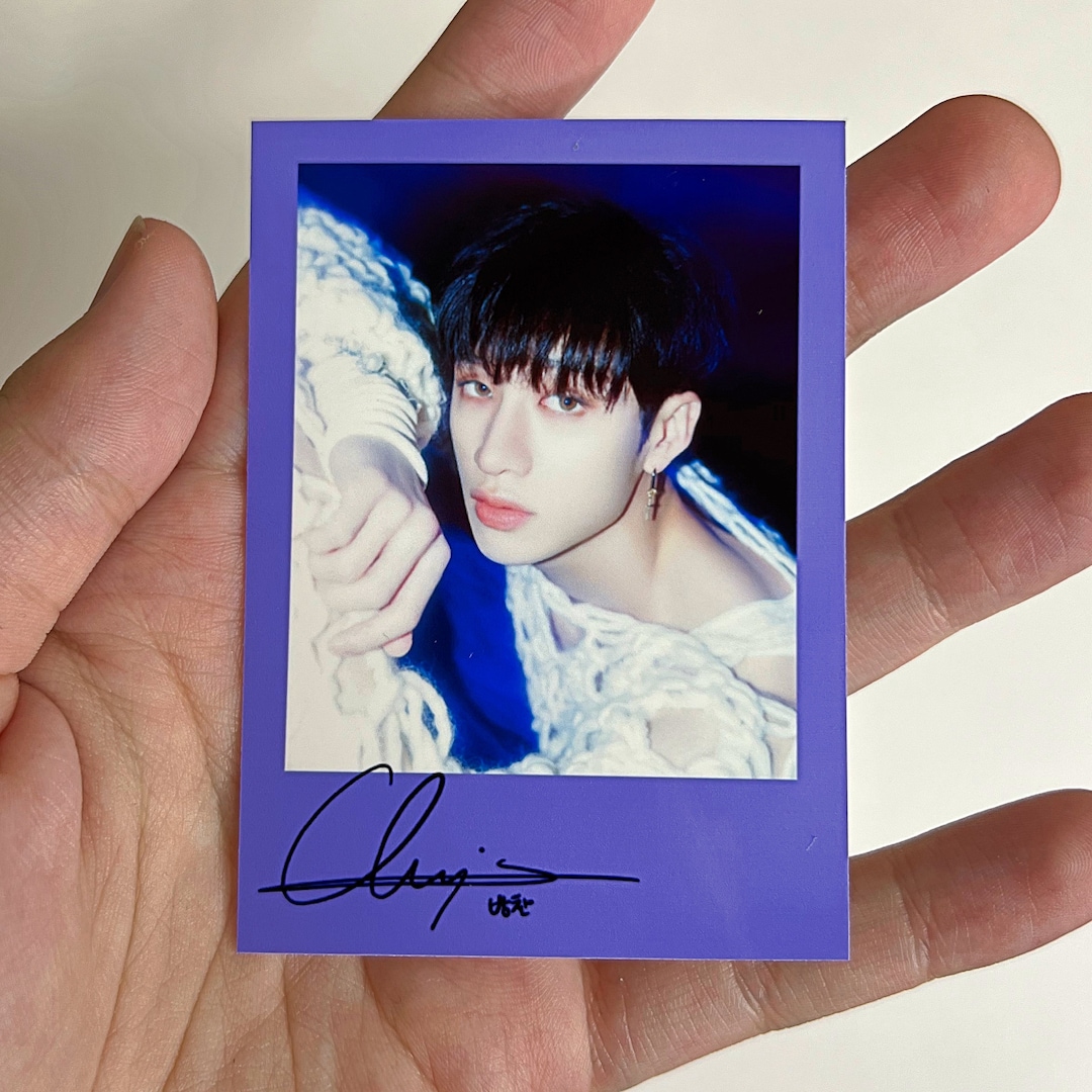 Stray Kids 樂-STAR Purple Fanmade Photocards | Bang Chan | Lee Know ...