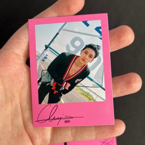 Stray Kids MAXIDENT Pink Fanmade Photocards Bang Chan Lee - Etsy