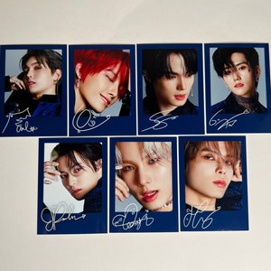 E'LAST Awake Navy Fanmade Photo Cards | Rano | Choi in | Seungyeop ...