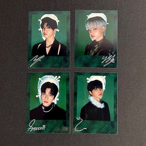Stray Kids Oddinary Green Fanmade Photocards | Bang Chan | Lee Know ...