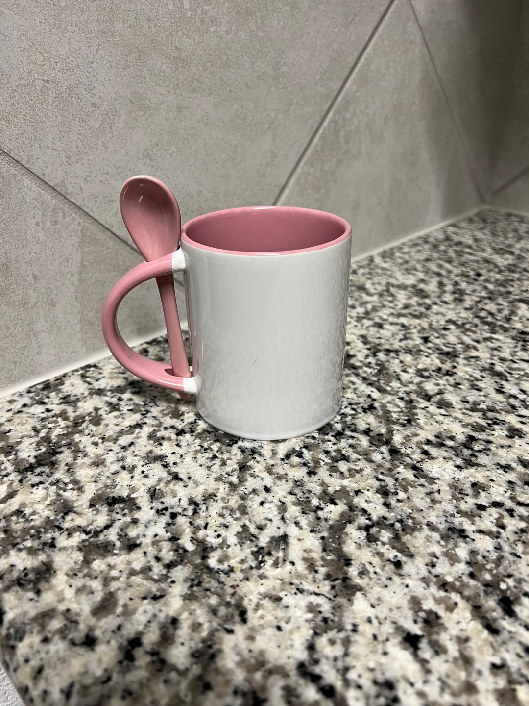 Sublimation Mugs W/spoon - Etsy