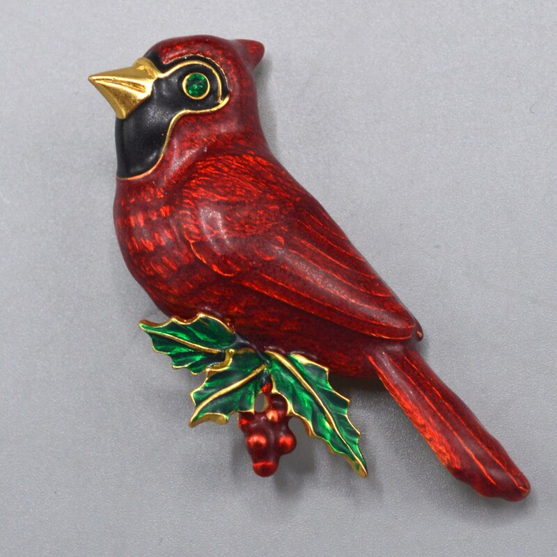 Cardinal in Flight - Etsy