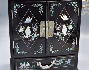 Lacquer Jewelry Box | Etsy