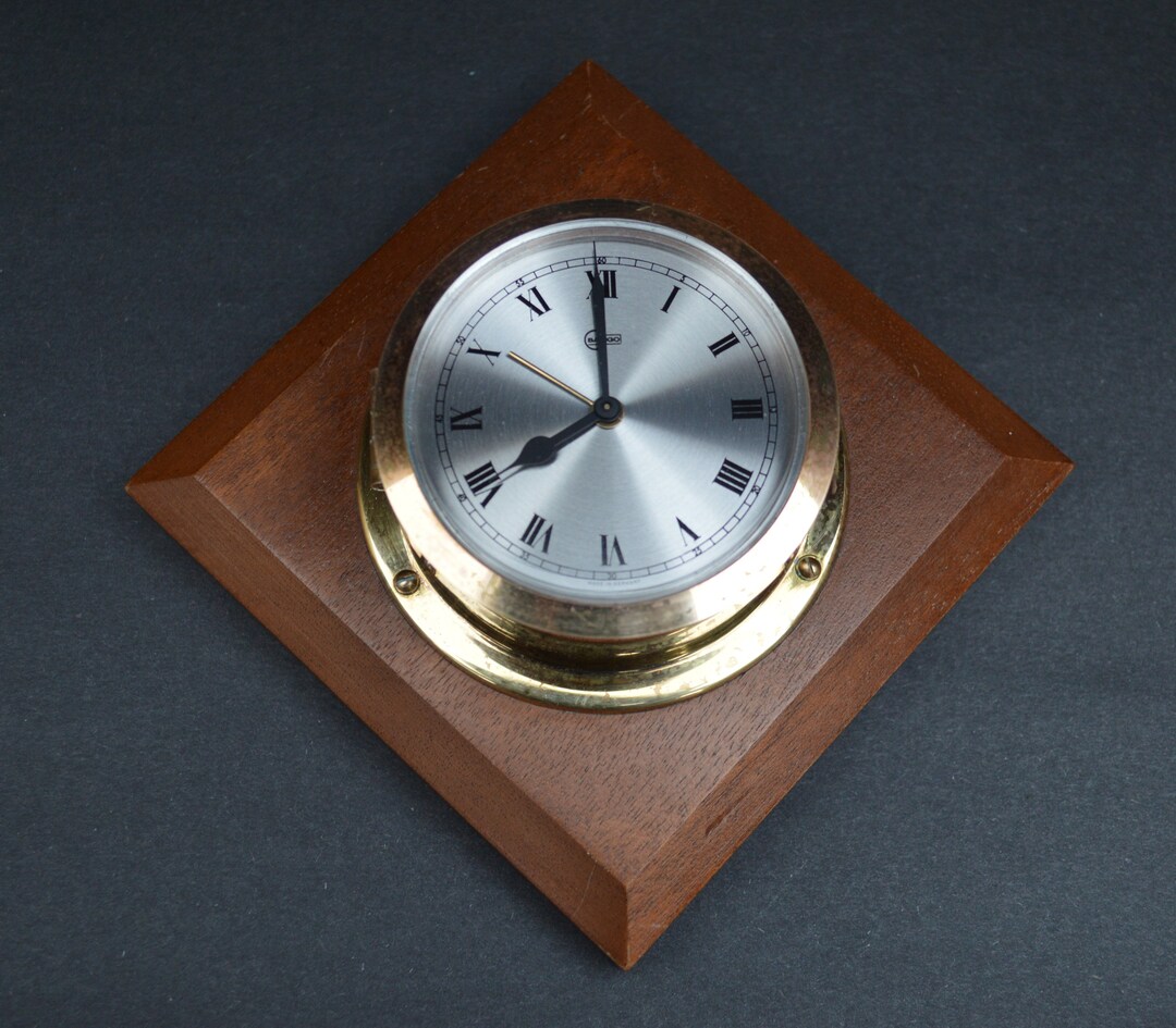 Vintage Barigo Brass Ship's Clock on Hold for Timothy - Etsy