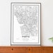 Paphos Map Print, Paphos Map Poster, Paphos City Map Wall Art, Paphos ...