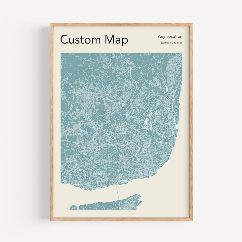 Custom Map - Etsy