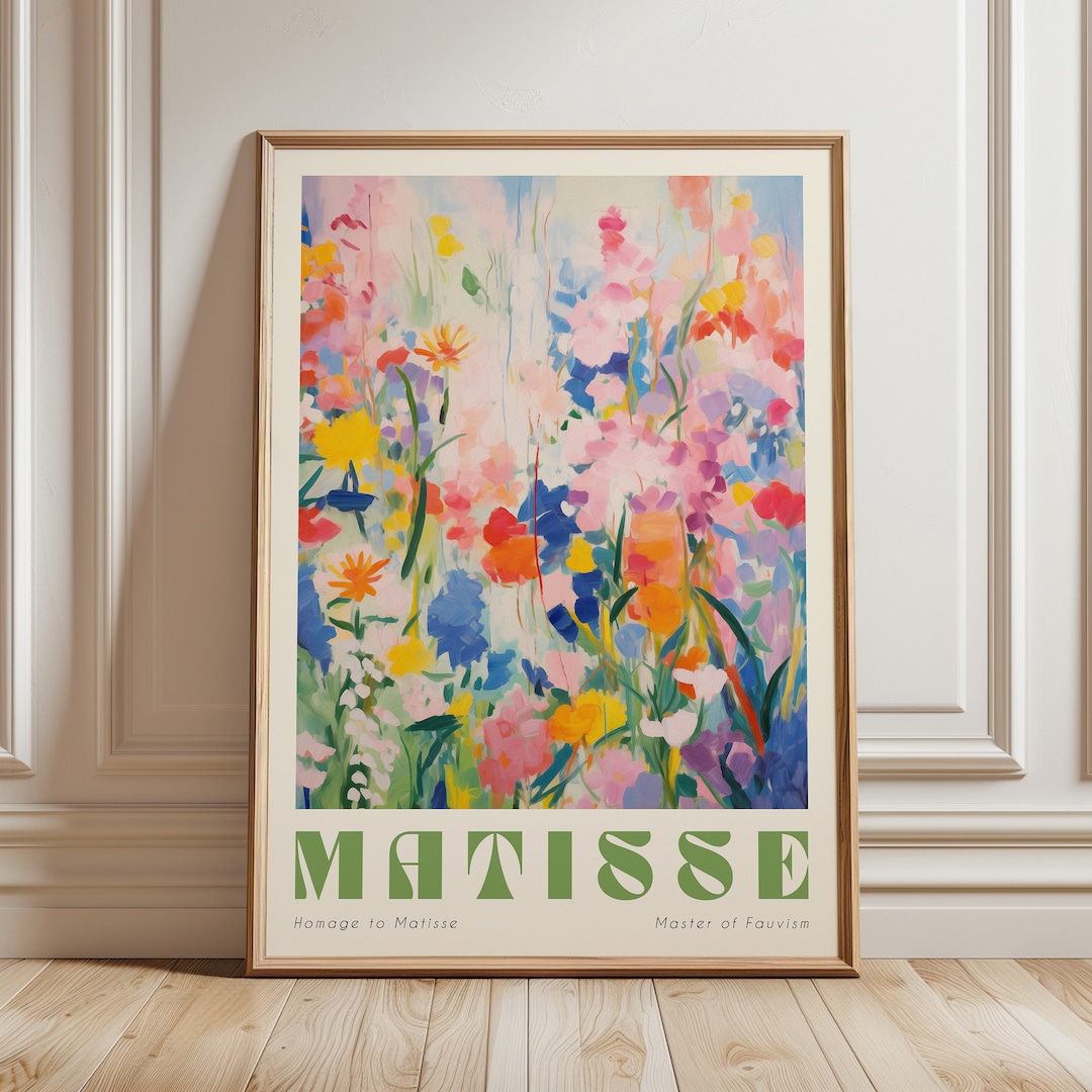 Matisse Botanical Art Print, Matisse Painting Poster, Pastel Matisse ...