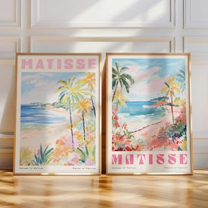 Set of 5 Pastel Matisse Beach Prints, Digital DOWNLOAD Matisse Prints ...