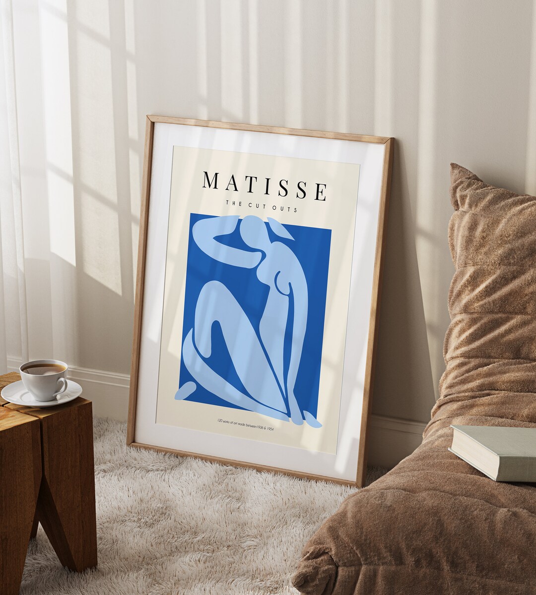 Matisse Cut Outs Poster, Matisse Exhibition Print, Matisse Figure Print ...