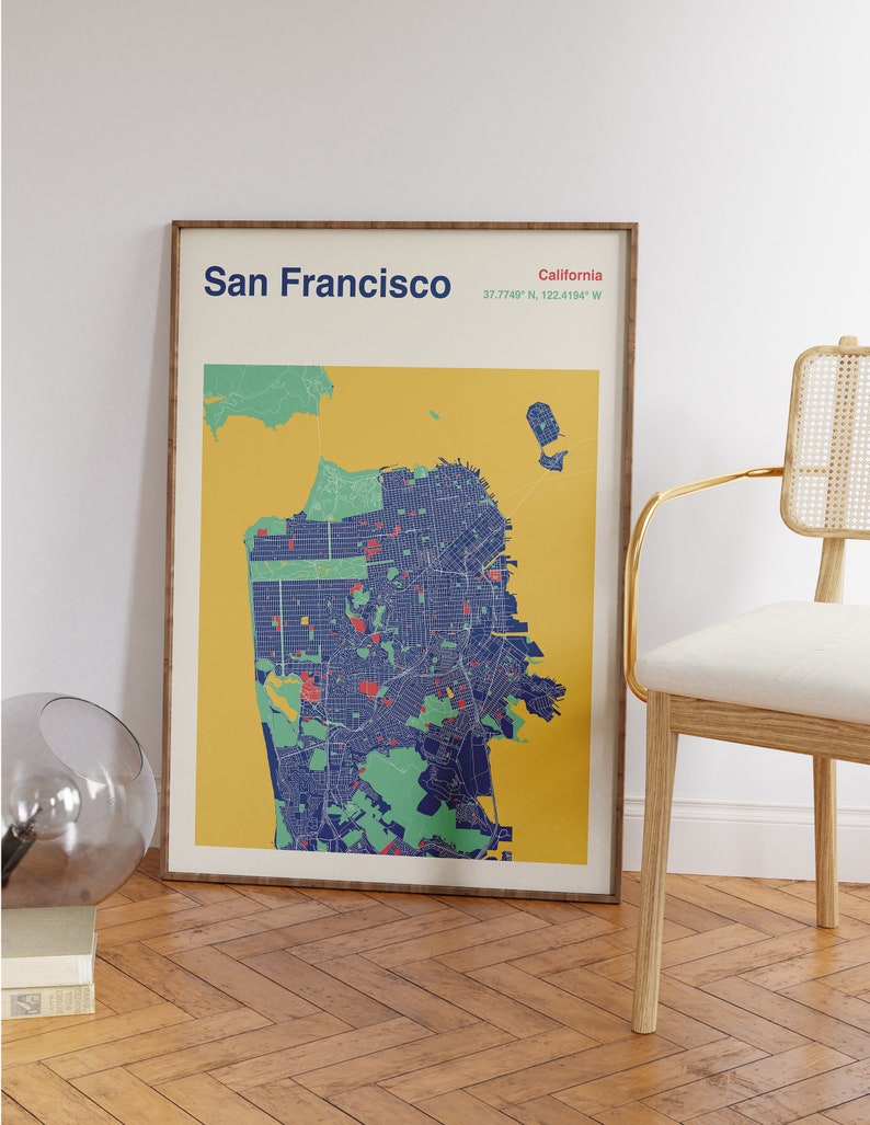 Map Poster CUSTOM DIGITAL DOWNLOAD Custom Colour City Map - Etsy