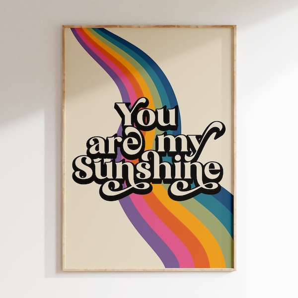 Rainbow Poster - Etsy