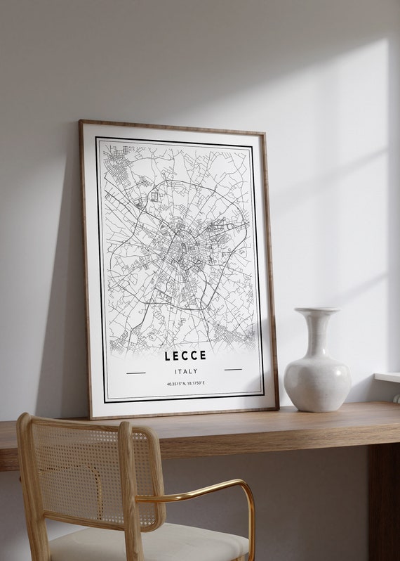 Mapa De Lecce