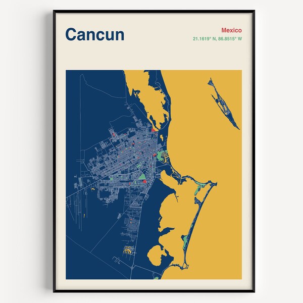 Cancun Mexico - Etsy