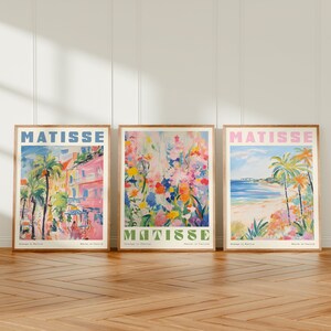 Set of 3 Pastel Matisse Landscape Prints (digital Download) - Etsy