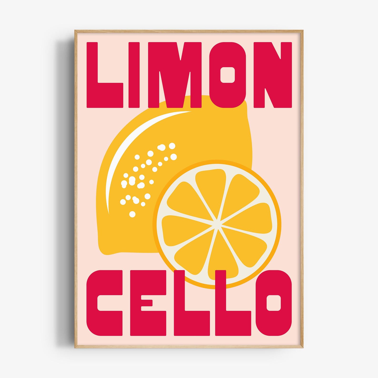 Limoncello Wall Art, Digital DOWNLOAD, Retro Bar Cart Print, Retro ...