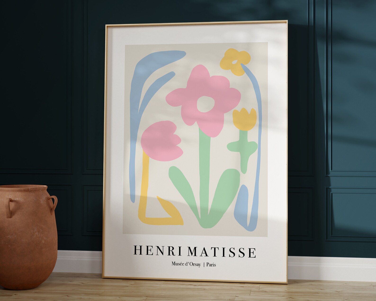 Pastel Matisse Exhibition Poster Matisse Exhibition Print - Etsy