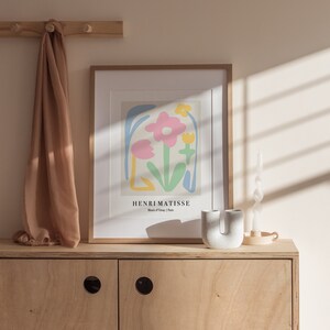 Pastel Matisse Exhibition Poster, Matisse Exhibition Print, Matisse ...