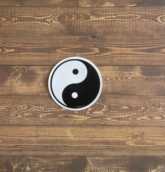 Yin-yang Sticker Cute Water Bottle Hydroflask Sticker - Etsy