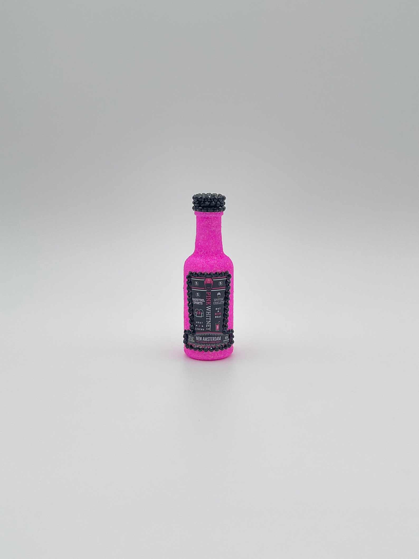 Pink Whitney Vodka Mini 50ml Empty Glittered Cute Bling Bottle Liquor ...