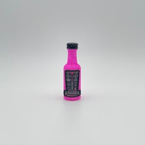 Pink Whitney Vodka Mini 50ml Empty Glittered Cute Bling Bottle Liquor ...