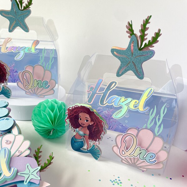 Mermaid Favor Box - Etsy