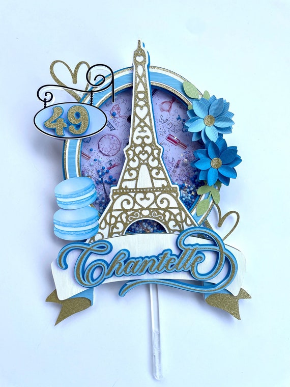 Paris Cake Topper