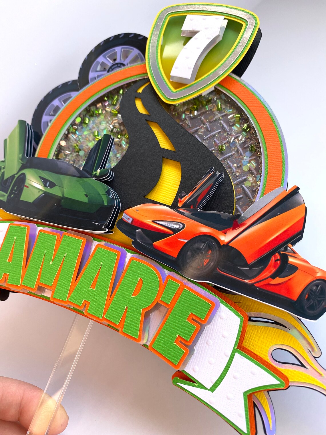 Car Cake Topper Car Party Decorations - Etsy