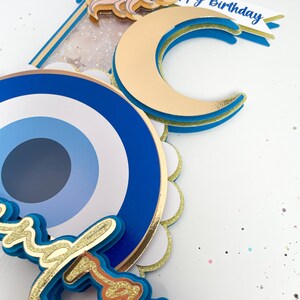 Evil Eye Cake Topper, Mal De Ojo Cake Topper - Etsy